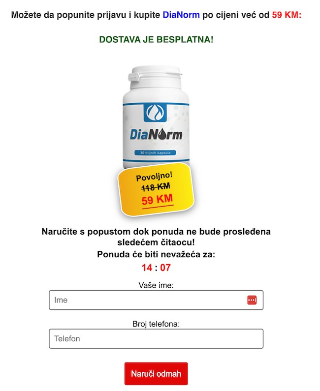 Dia Norm Forum, Recenzije, Prevara?, Cijena u BiH, Gdje Kupiti, Sastav ...